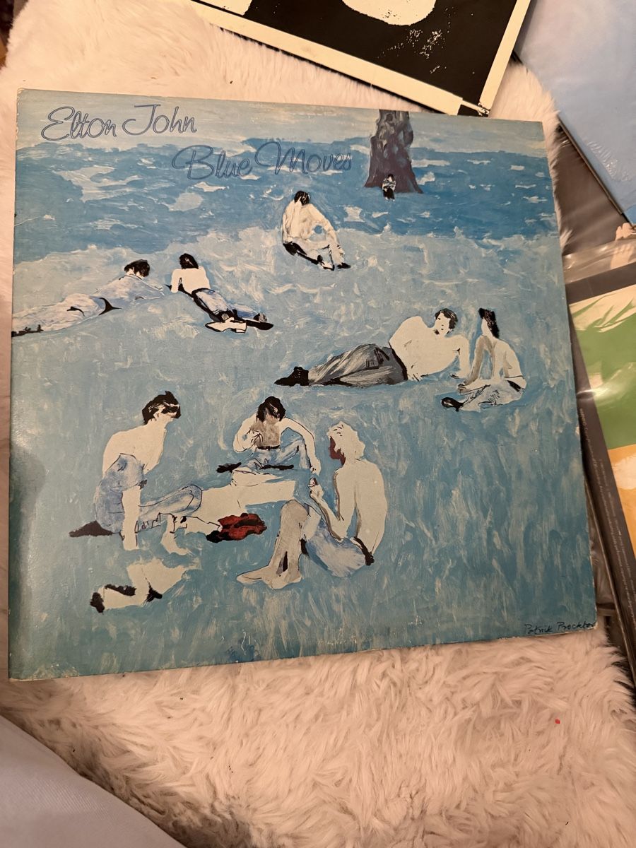Elton John - Blue Moves - Vinyle original en très bon état (D'occasion ...
