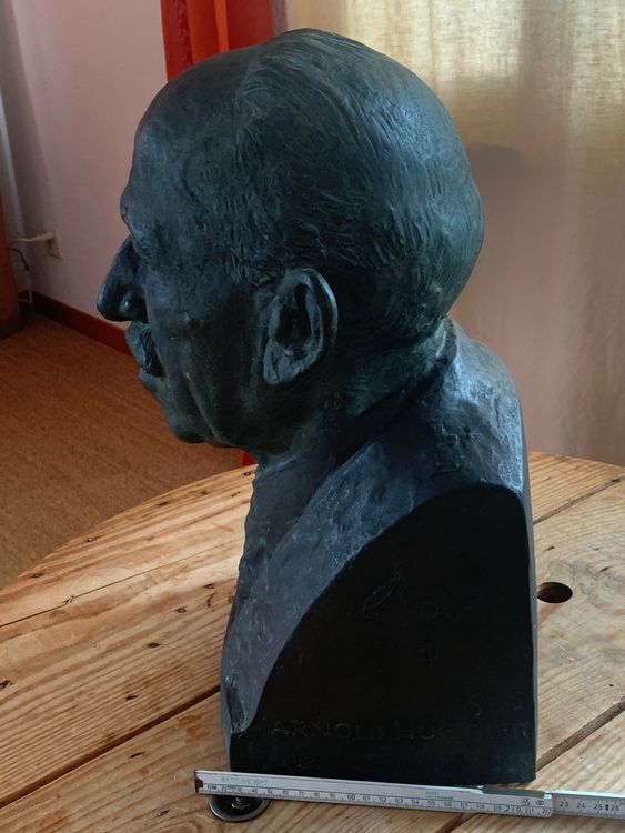 Bronze-Büste von Arnold Huggler (Gebraucht) in für CHF 200 – nur ...