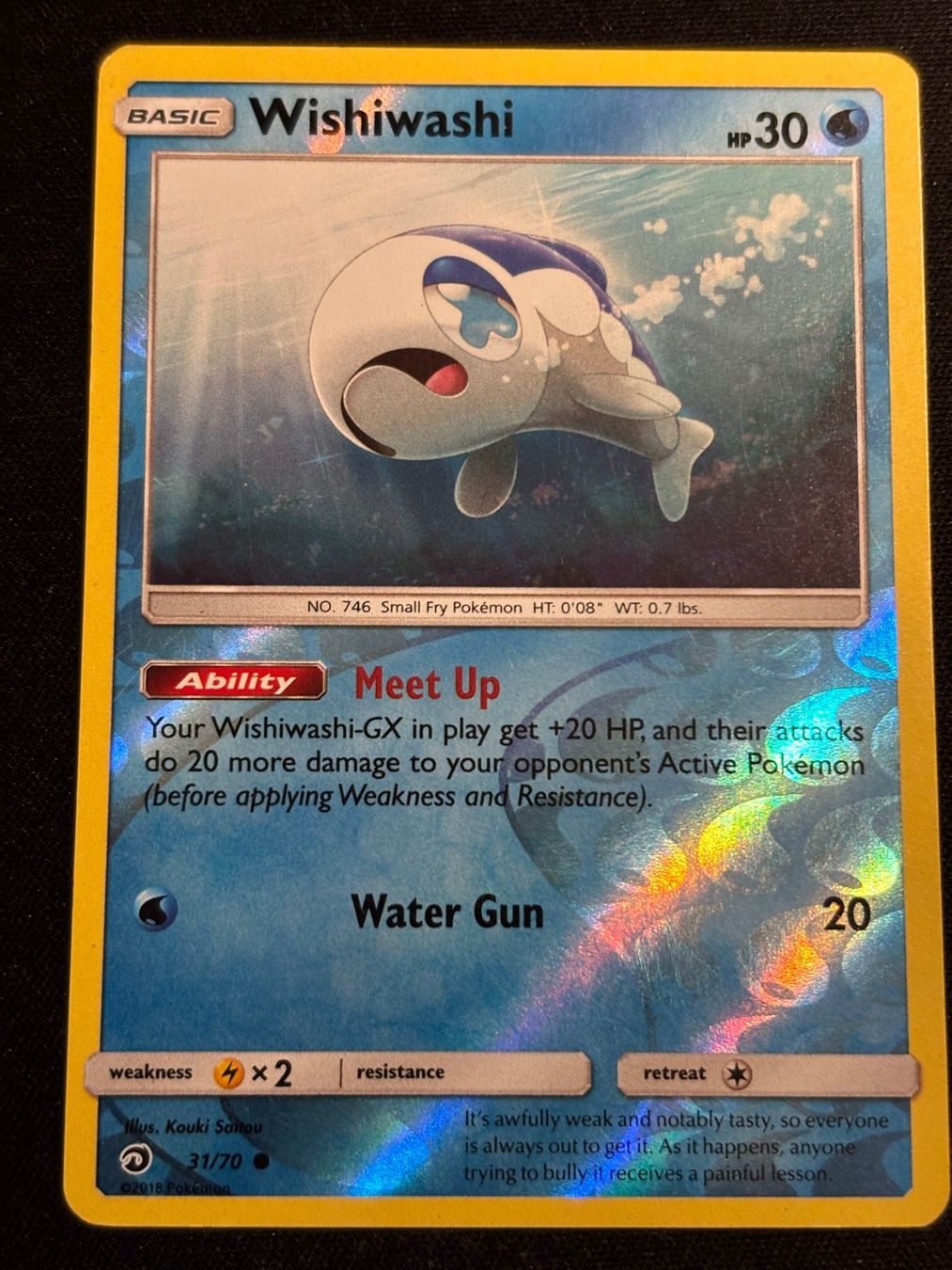 Pokemon Wishiwashi - Dragon-Majesty 31/70 - English (D'occasion) à Bern ...