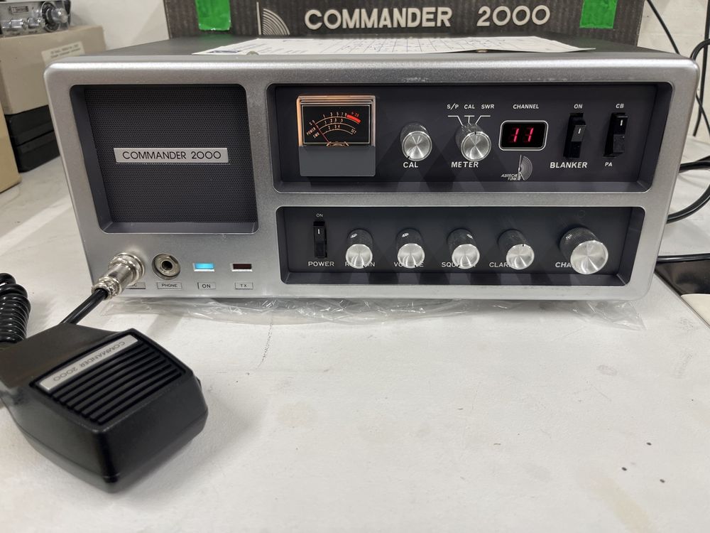 Vintage COMMANDER 2000 CB Station + OVP aus Lagerräumung! (Gebraucht ...