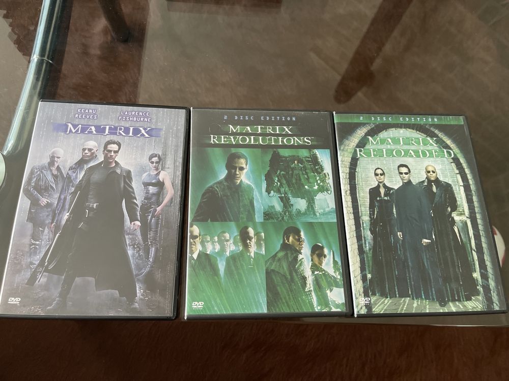Matrix Trilogie DVD Box Set (Gebraucht) in Unterkulm für CHF 3 – mit ...