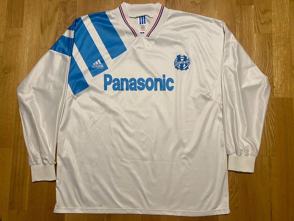 ORIGINAL OLYMPIQUE DE MARSEILLE TRIKOT 1992/93 OM ADIDAS L (Neu (gemäss ...