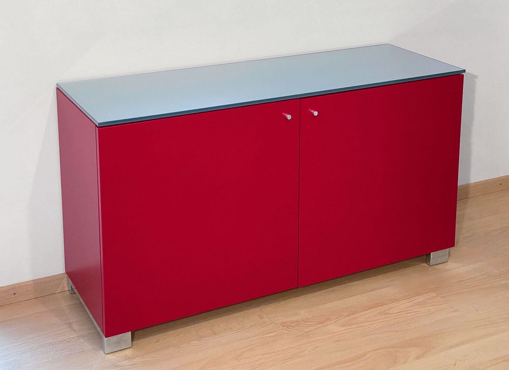 Sideboard Lack rot (Gebraucht) in Schmerikon für CHF 120 – nur Abholung ...