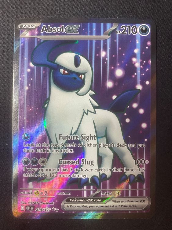 Absol ex 214 - Obsidian Flames - EN | Kaufen auf Ricardo