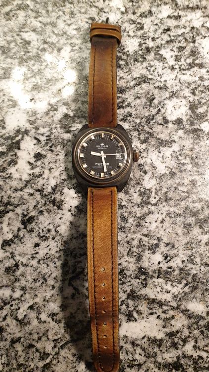 Montre ELOGA Automatic Flipper Vintage | Kaufen auf Ricardo