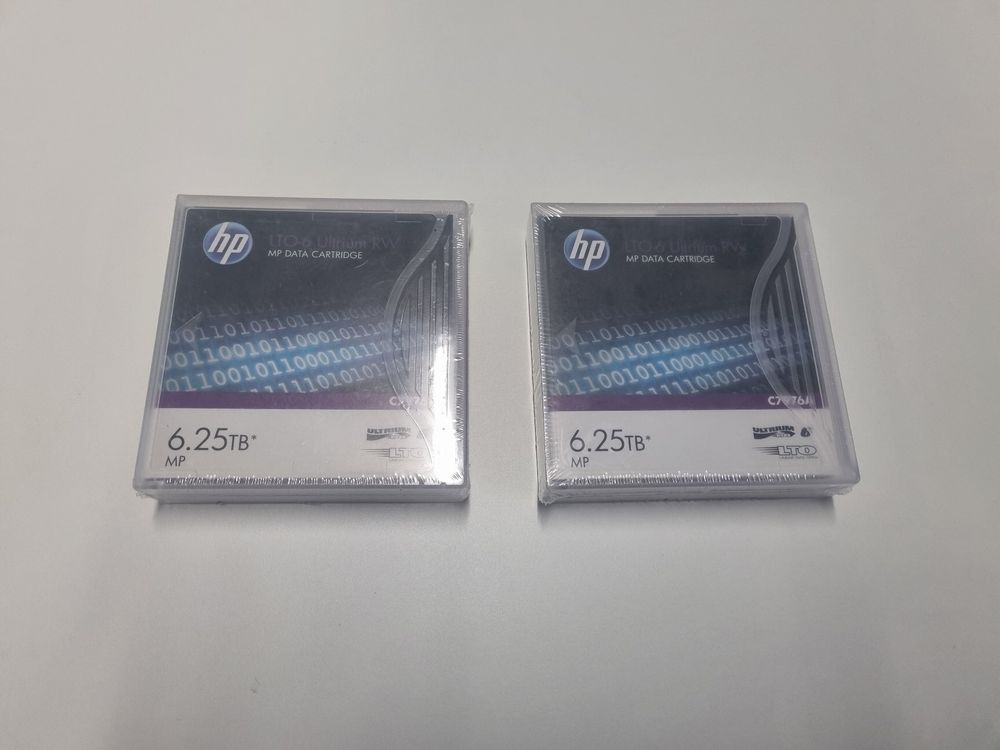 2x HP LTO-6 Ultrium MP Data Cartridge C7976A (Kassette) neu | Kaufen ...