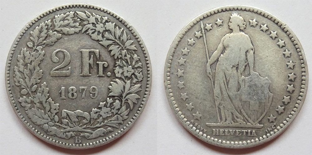 2 Franken 1879 | Kaufen auf Ricardo