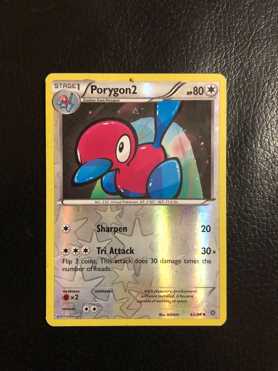 XY: Ancient Origins Porygon2 reverse 65/98 Ab 1 | Kaufen auf Ricardo