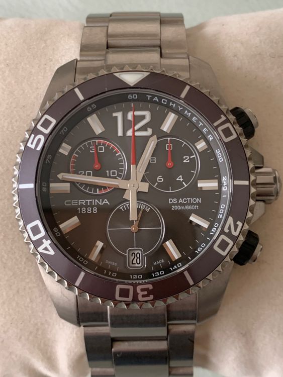 CERTINA DS ACTION 200 m. 660ft.Chronograph (Gebraucht) in Allschwil für ...