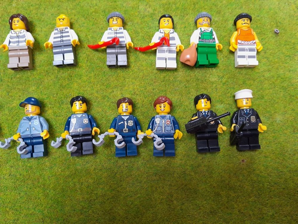 20 Minifiguren von Lego (Polizei& Diebe) | Kaufen auf Ricardo