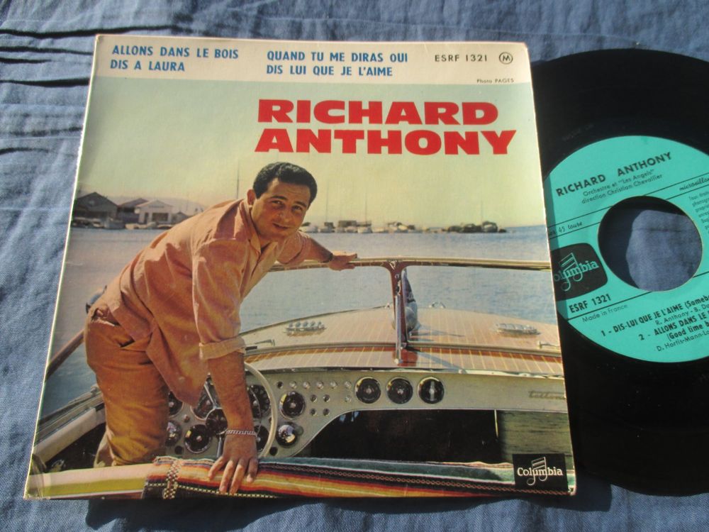 Richard Anthony EP Dis-lui que je l'aime -Allons dans l bois (Gebraucht) in Colombier NE für CHF ...