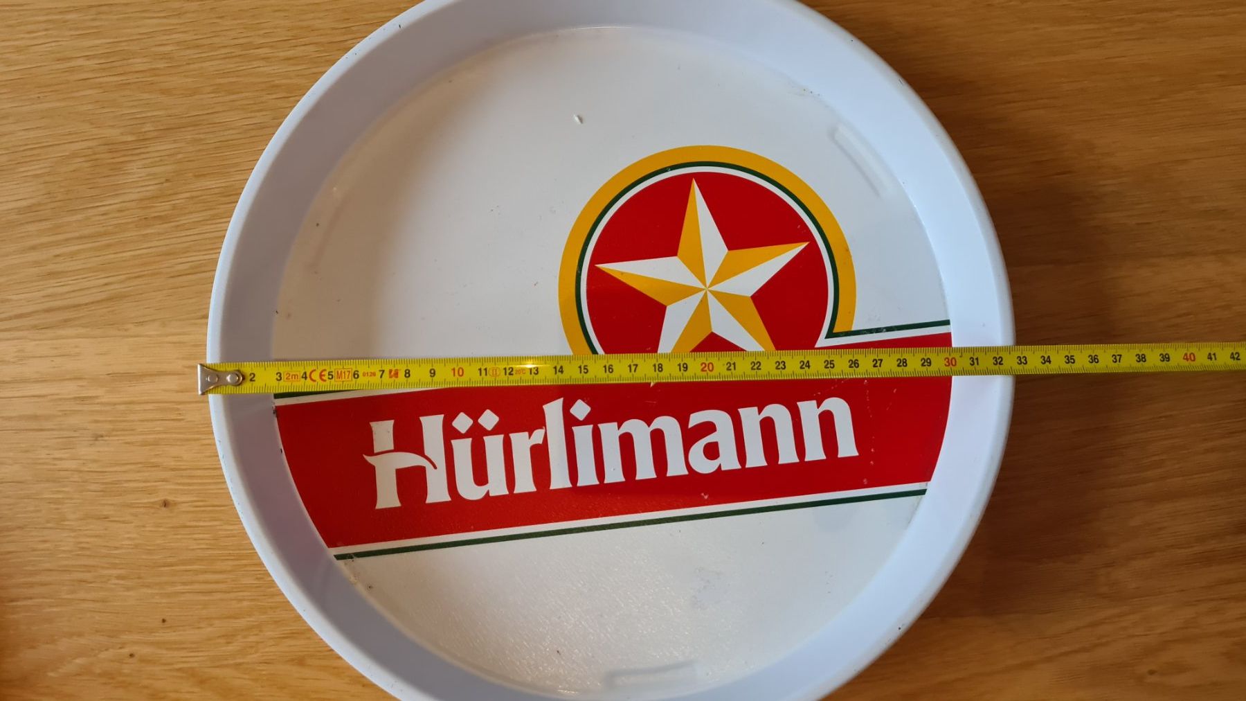 2 Vintage Beizen Servier-Tablet Hürlimann Bier & Möhl Saft (Gebraucht ...