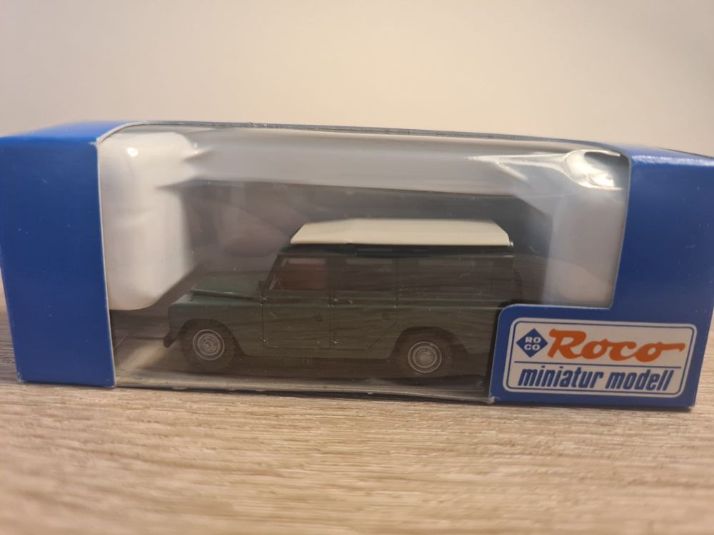 Roco 1718 Miniatur Modell Land Rover H0 OVP NEU (Neu und ...
