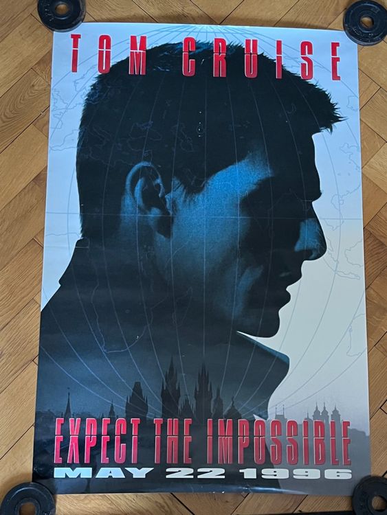Teaser-Filmposter MISSION:IMPOSSIBLE (1996, Vintage) | Kaufen auf Ricardo