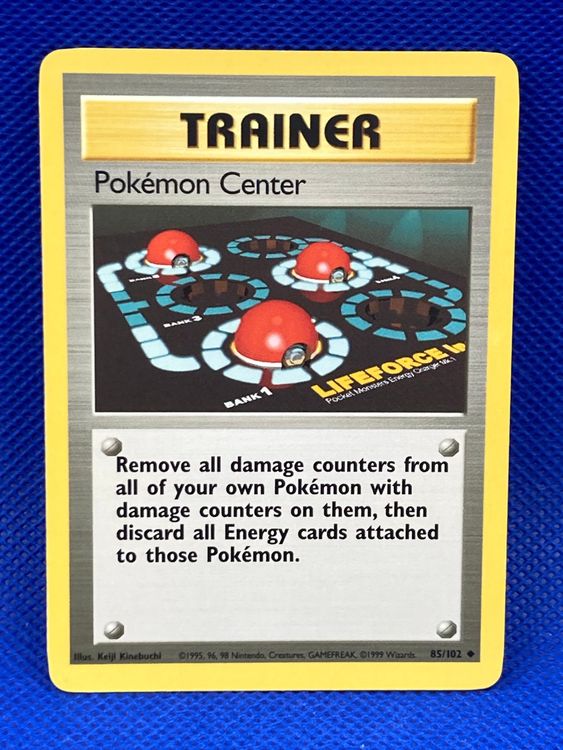 Pokemon BASE SET / Pokemon Center 85 / 102 EN - (EX) Train (Gebraucht ...