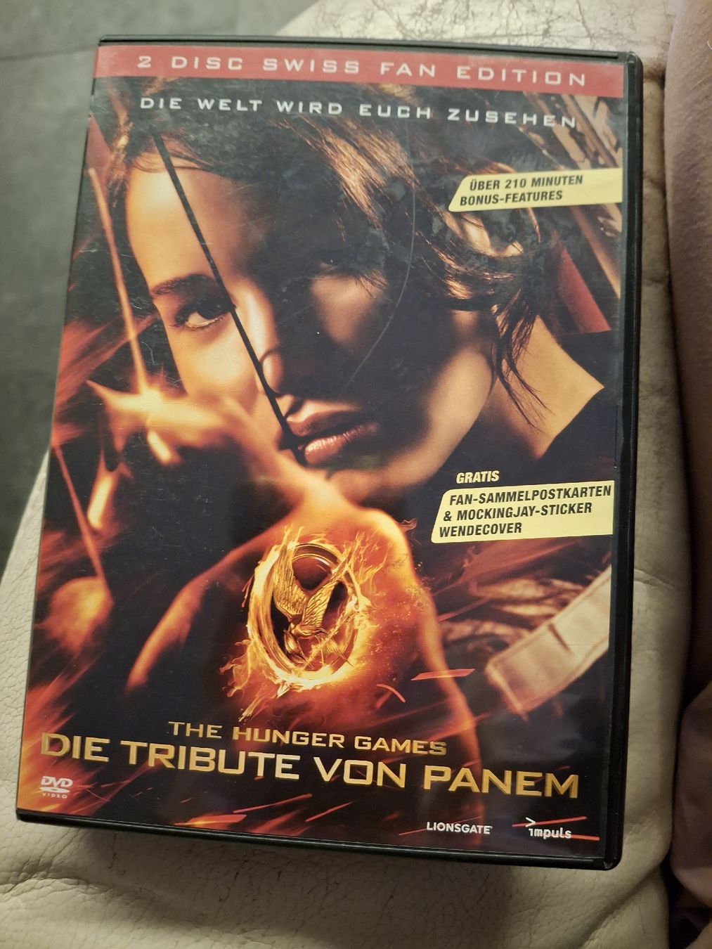 Hunger Games DVD - Tribute von Panem, Swiss Fan Edition (Gebraucht) in ...