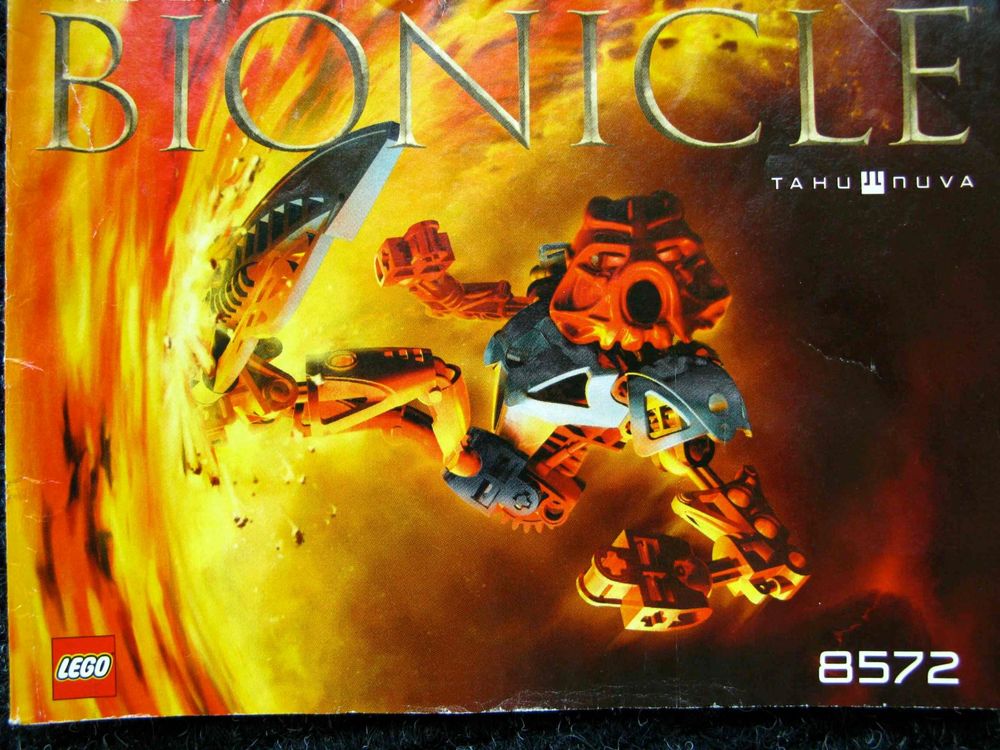 LEGO Bionicle Tahu Nuva 8572 - Komplett mit Anleitung & Box (Gebraucht ...