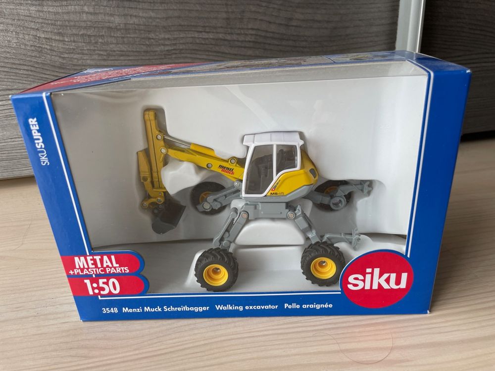 SIKU Super 1:50 Menzi Muck Schreitbagger Neu und OVP | Kaufen auf Ricardo