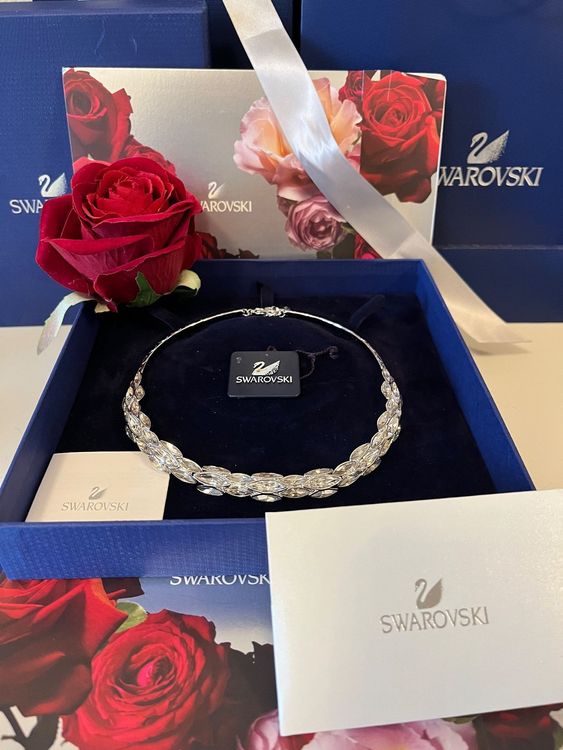 Swarovski statement Kette neu, original und original verpack (Neu und originalverpackt) in ...