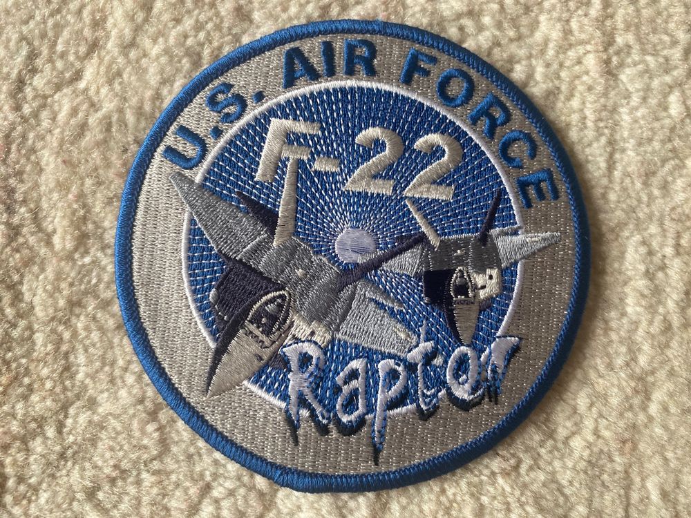 Patch US Air Force F22 Raptor (Neu (gemäss Beschreibung)) in Hausen am ...