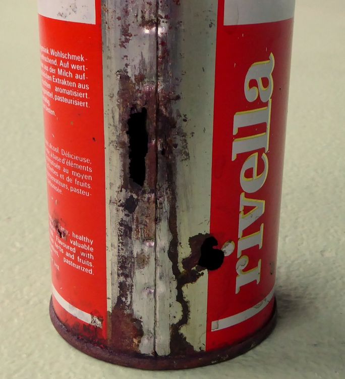 seltene alte original RIVELLA Dose / Büchse aus den 70ies (Gebraucht ...