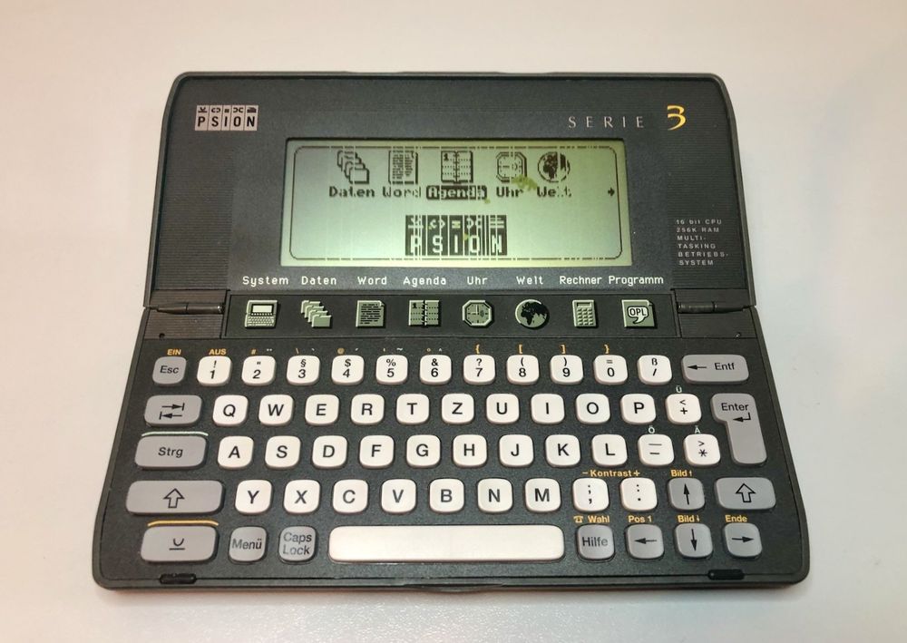 Psion Serie 3 - Vintage Organizer PDA, Kultobjekt! (Gebraucht) in ...