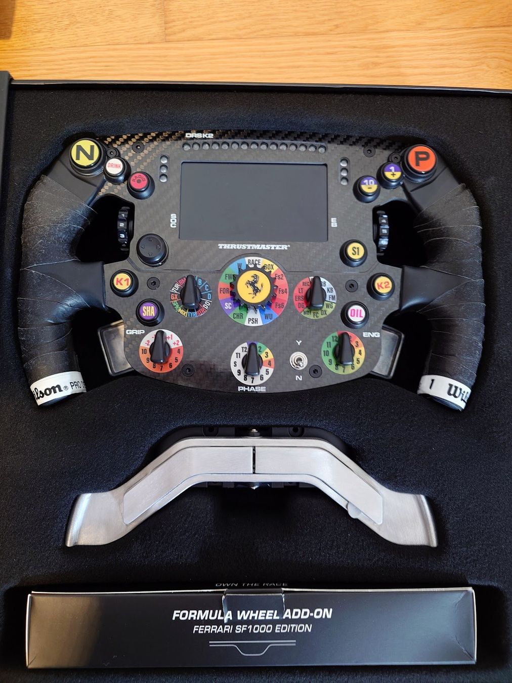 Thrustmaster T300 Ferrari + SF 1000 + T-LCM Loadcell (Gebraucht) in ...
