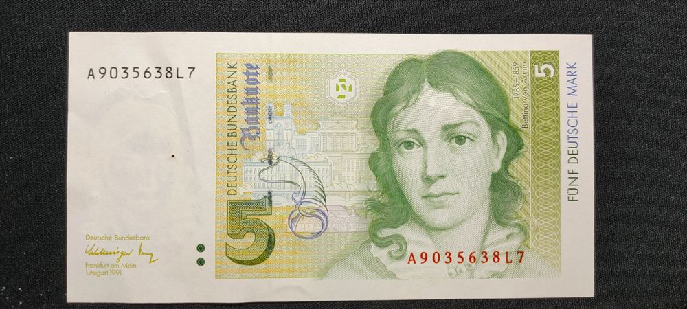 5-Deutsche Mark-Schein (Gebraucht) in Eschlikon für CHF 1 – mit Lieferung auf Ricardo kaufen