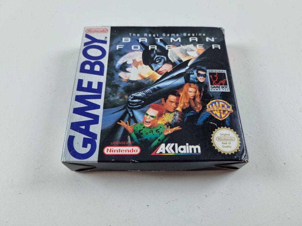 Nintendo Game Boy Spiel - Batman Forever - OVP und Anleitung | Kaufen ...