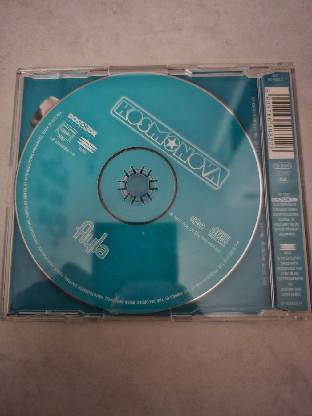 CD Single - Kosmonova – Ayla (Trance, 1997) (Gebraucht) in Biberist für ...