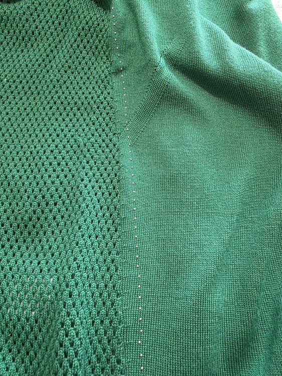 Le pull vert 100% laine de chez Starlett (Neuf avec emballage d'origine ...