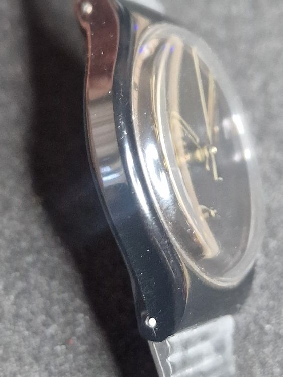 🌓 Swatch SCB110 Moon Shadow Chronograph 1993 mit Box (Gebraucht) in ...