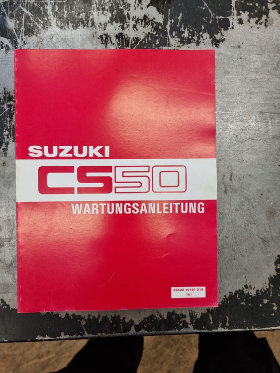 Suzuki CS50 Wartungsanleitung - Top Zustand! (Gebraucht) in Wila für ...