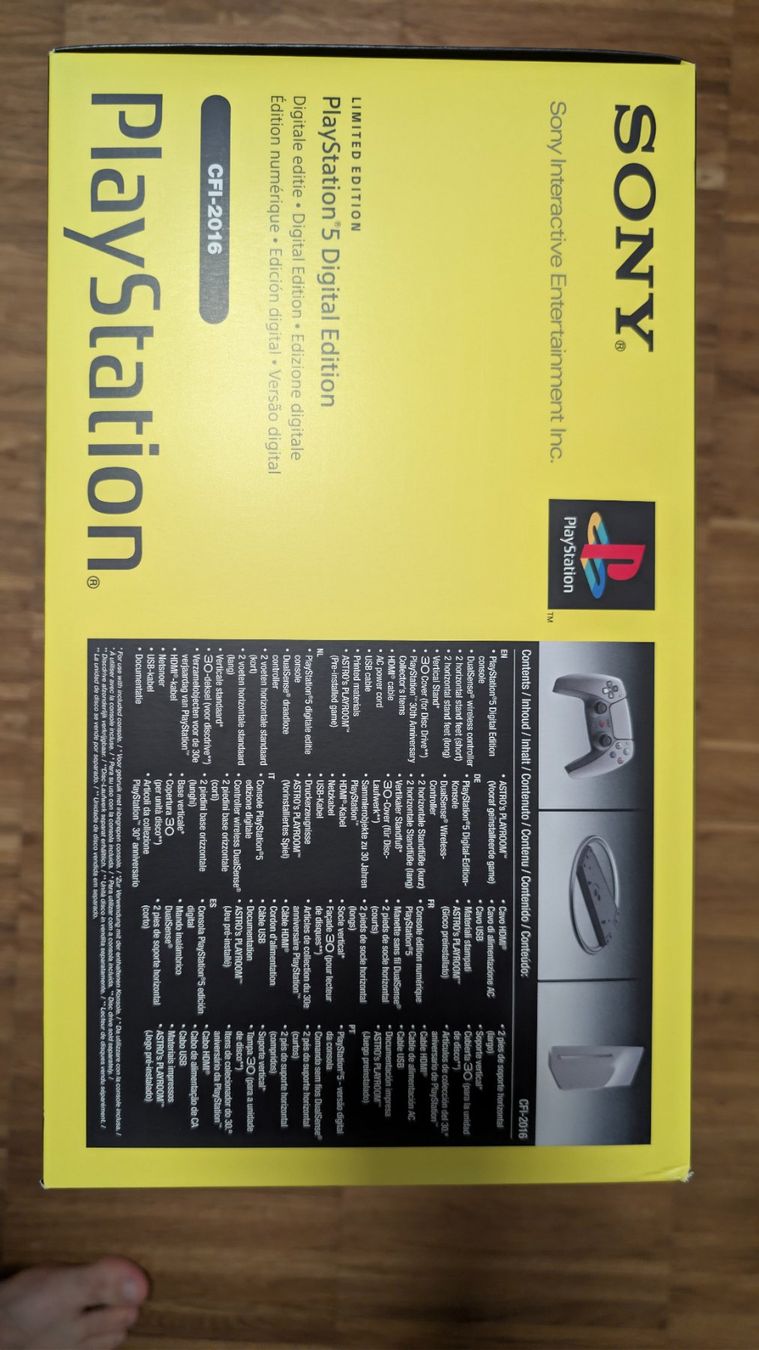 PlayStation®5 Digital Edition – 30th Limited Edition Bundle (Neu und ...