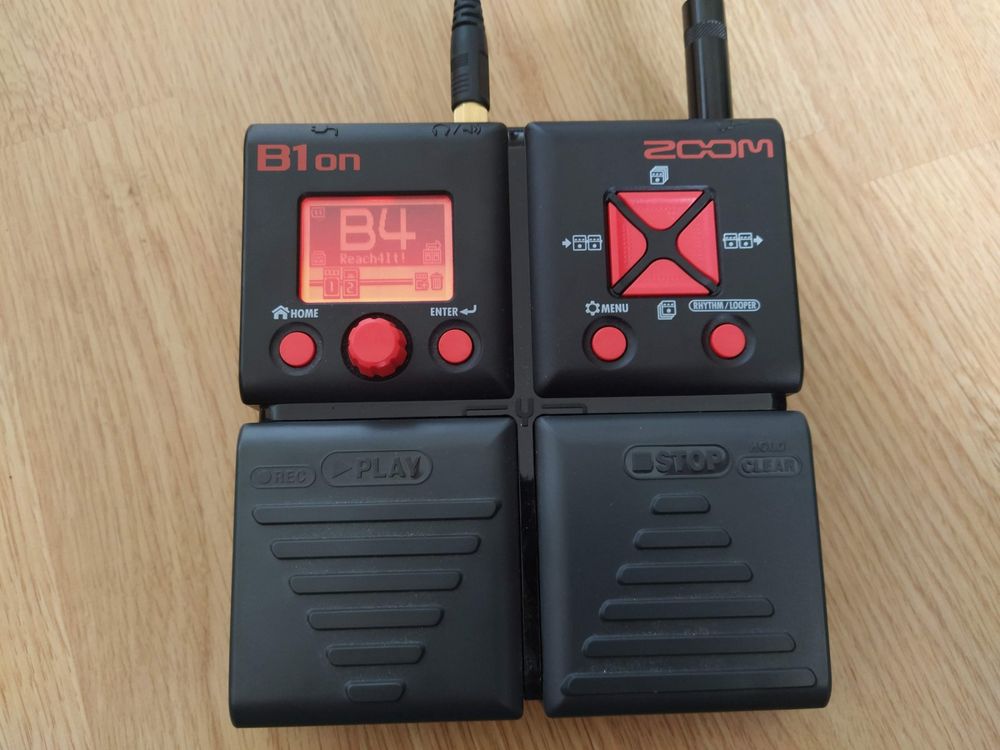 Zoom B1on Multieffektgerät für E-Bass | Kaufen auf Ricardo