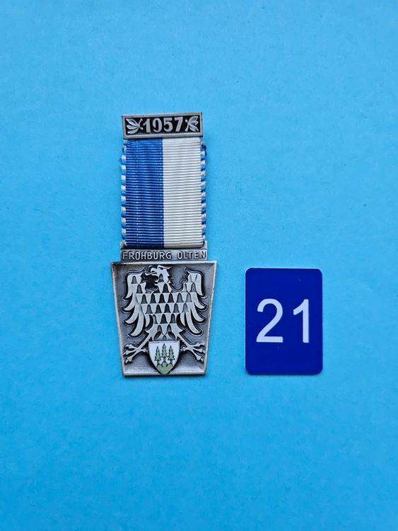 FROHBURG SCHIESSEN KRANZABZEICHEN MEDAILLE MÜNZEN (Gebraucht) in Ermatingen für CHF 3 – mit ...