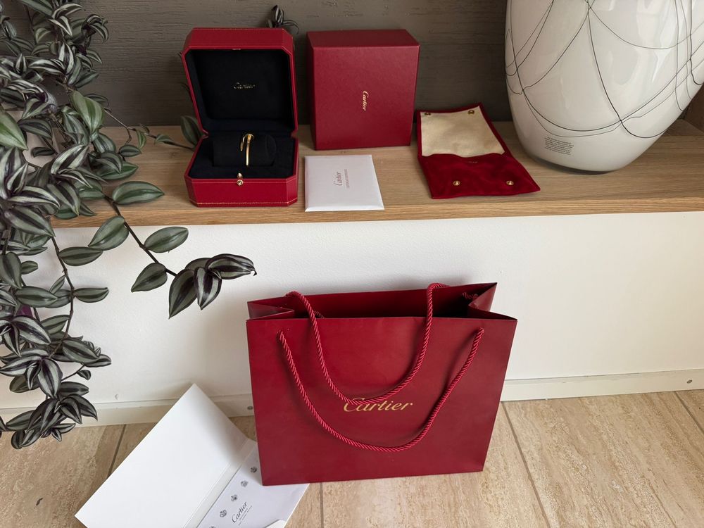 Cartier Juste un Clou Armreif Gr. 16 Full Set 100% Original (Gebraucht ...