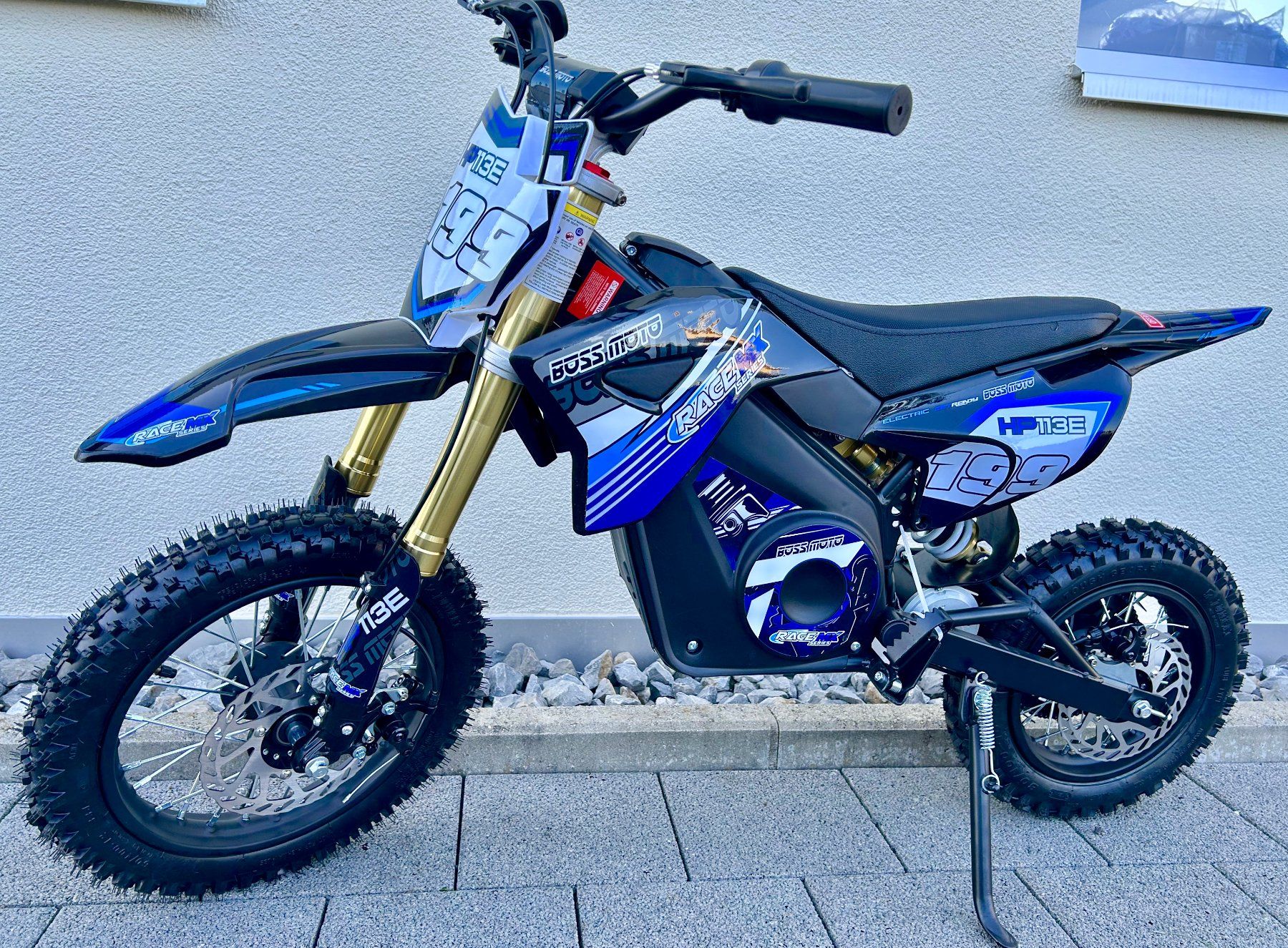 Starker Elektro Kinder Pocket Bike 1000 , Dirtbike Moto (Neu und ...
