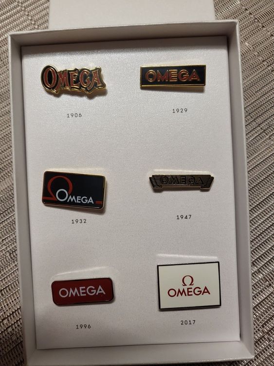 Omega Pins Museum logo Set New | Kaufen auf Ricardo