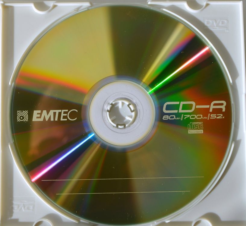 20 Stück EMTEC CD-R Disc in Slim Case, 80 Min. 700 MB, 52x (Neu (gemäss ...