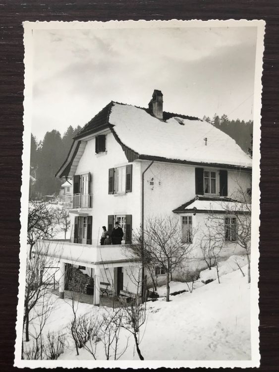 LEUBRINGEN / EVILARD belebte Fotokarte von Privathaus (Gebraucht) in ...