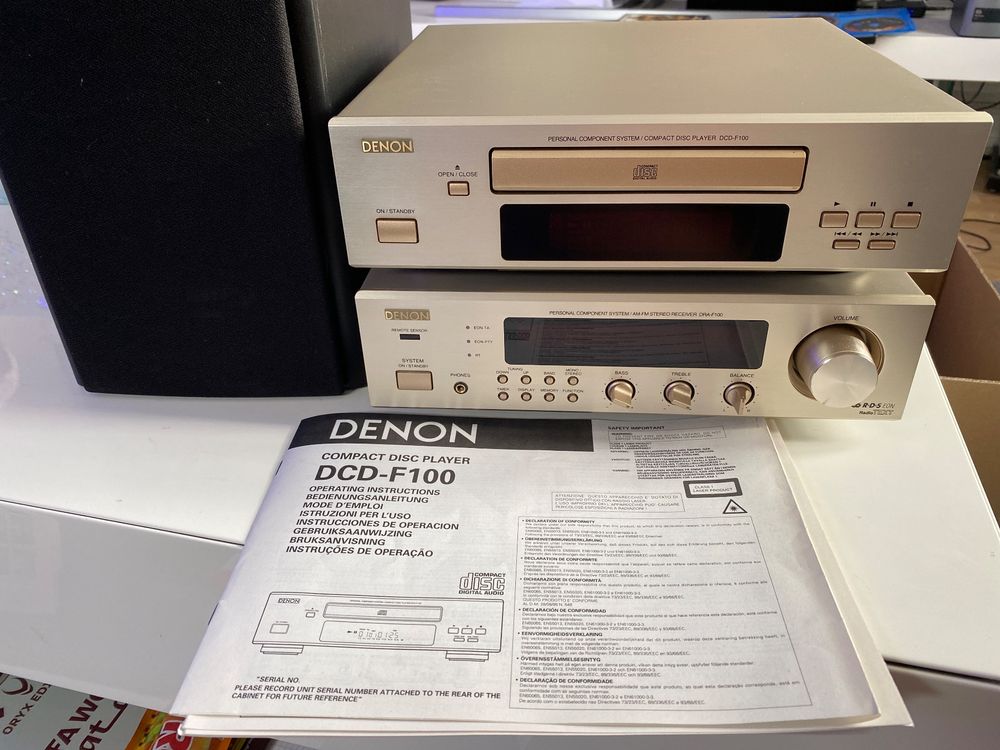 Denon DCD-F100 Stereoanlage (Gebraucht) in Allschwil für CHF 39 – nur Abholung auf Ricardo kaufen