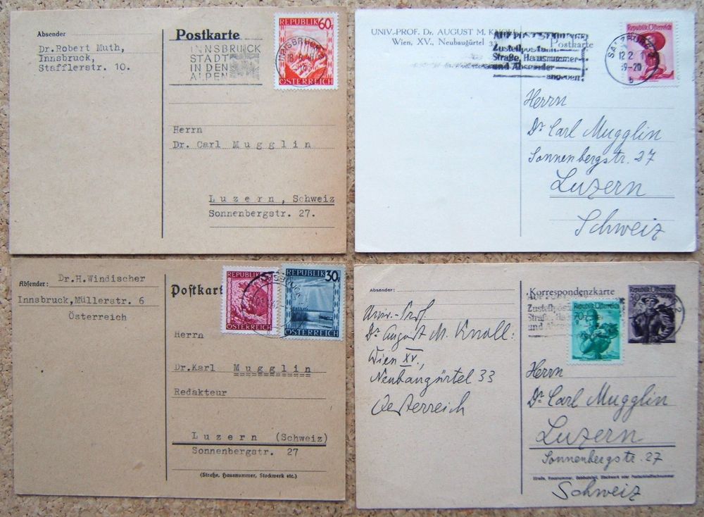 ÖSTERREICH LOT PK 1900 - 1951 (Gebraucht) in Brunnen für CHF 0.5 – mit Lieferung auf Ricardo kaufen