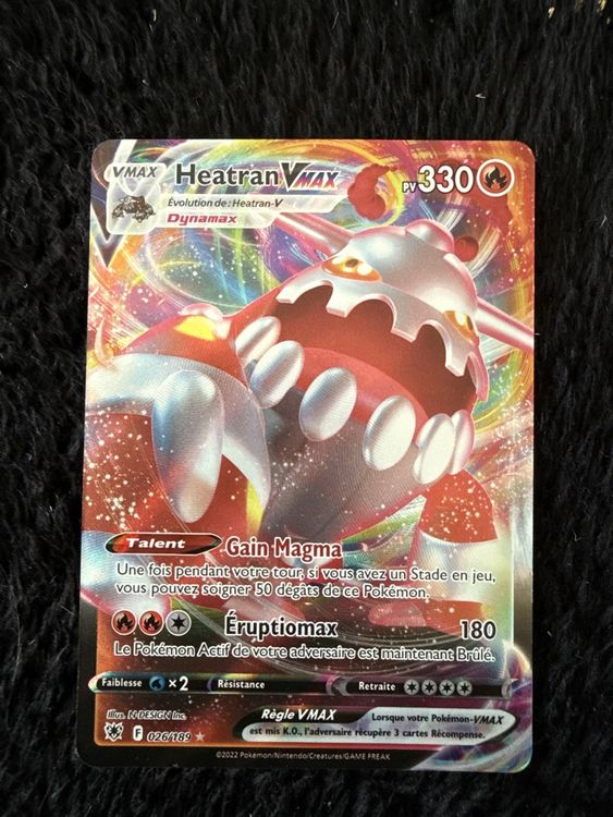Carte Pokémon Heatran Vmax 330 PV Neuve! | Kaufen auf Ricardo