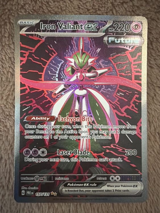 Iron Valiant ex - Prismatic Evolution (Gebraucht) in Dietikon für CHF ...
