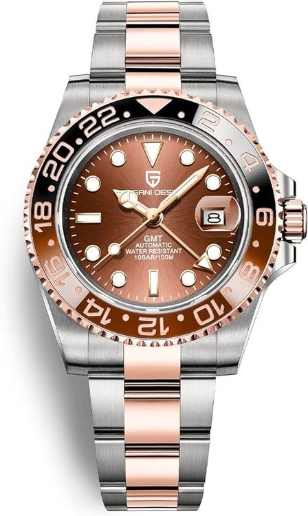 Pagani Design 1662 Pro 40MM -100M Wasserdicht (GMT-Master) (Neu und ...