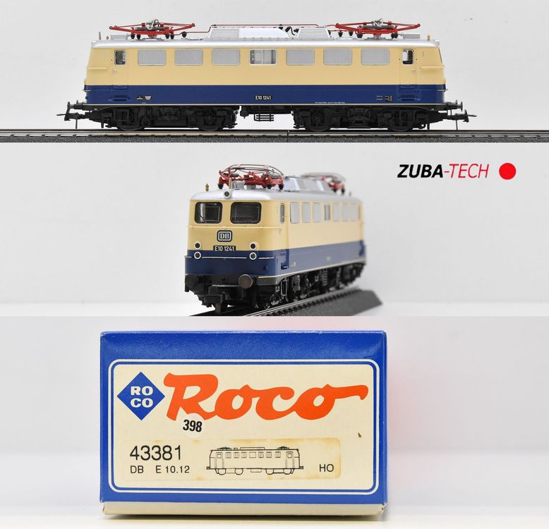 Roco 43381 E-Lok E10.12 DB H0 GS Analog mit OVP (Gebraucht) in St ...