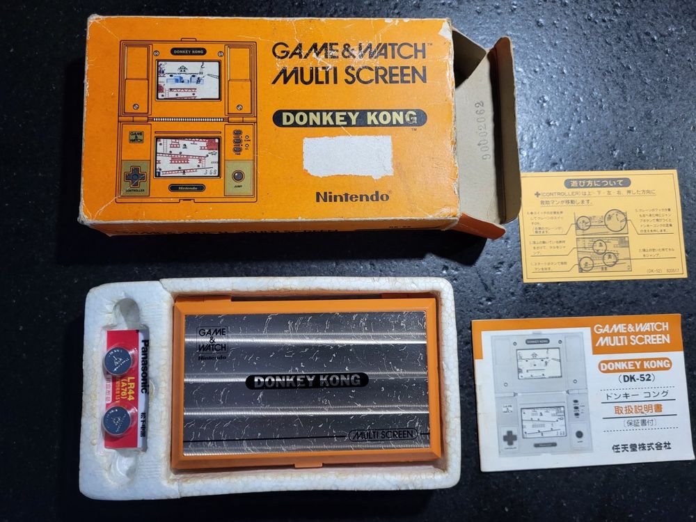 Nintendo Game & Watch Donkey Kong 1982 Boxed | Kaufen auf Ricardo