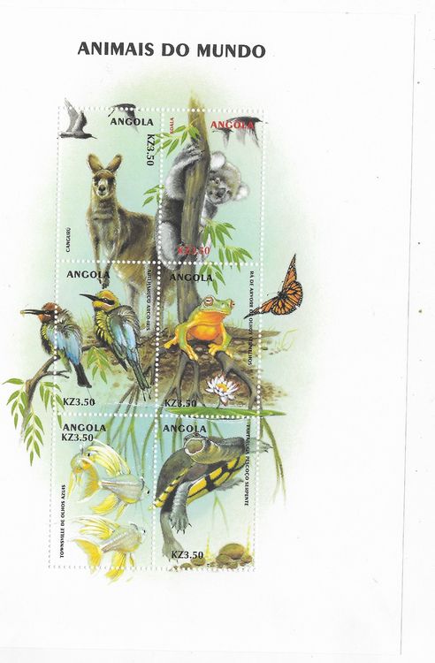 Angola Block Tiere** | Kaufen auf Ricardo