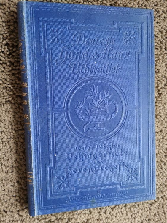 Vehmgerichte und Hexenprozesse (1882) (Gebraucht) in Romanshorn für CHF ...
